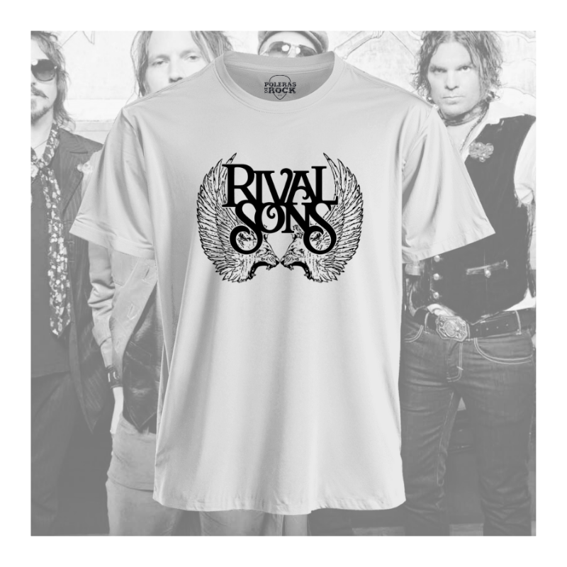 Rival Sons alas (Blanca) – Poleras de Rock